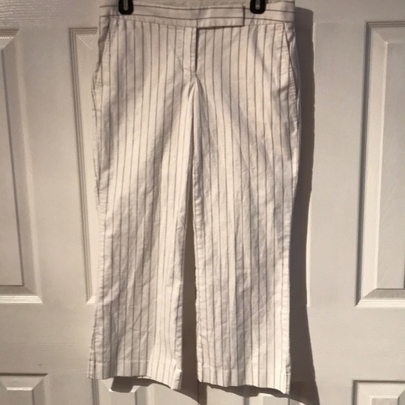 Express | Pants & Jumpsuits | Express Pinstriped Capris | Poshmark